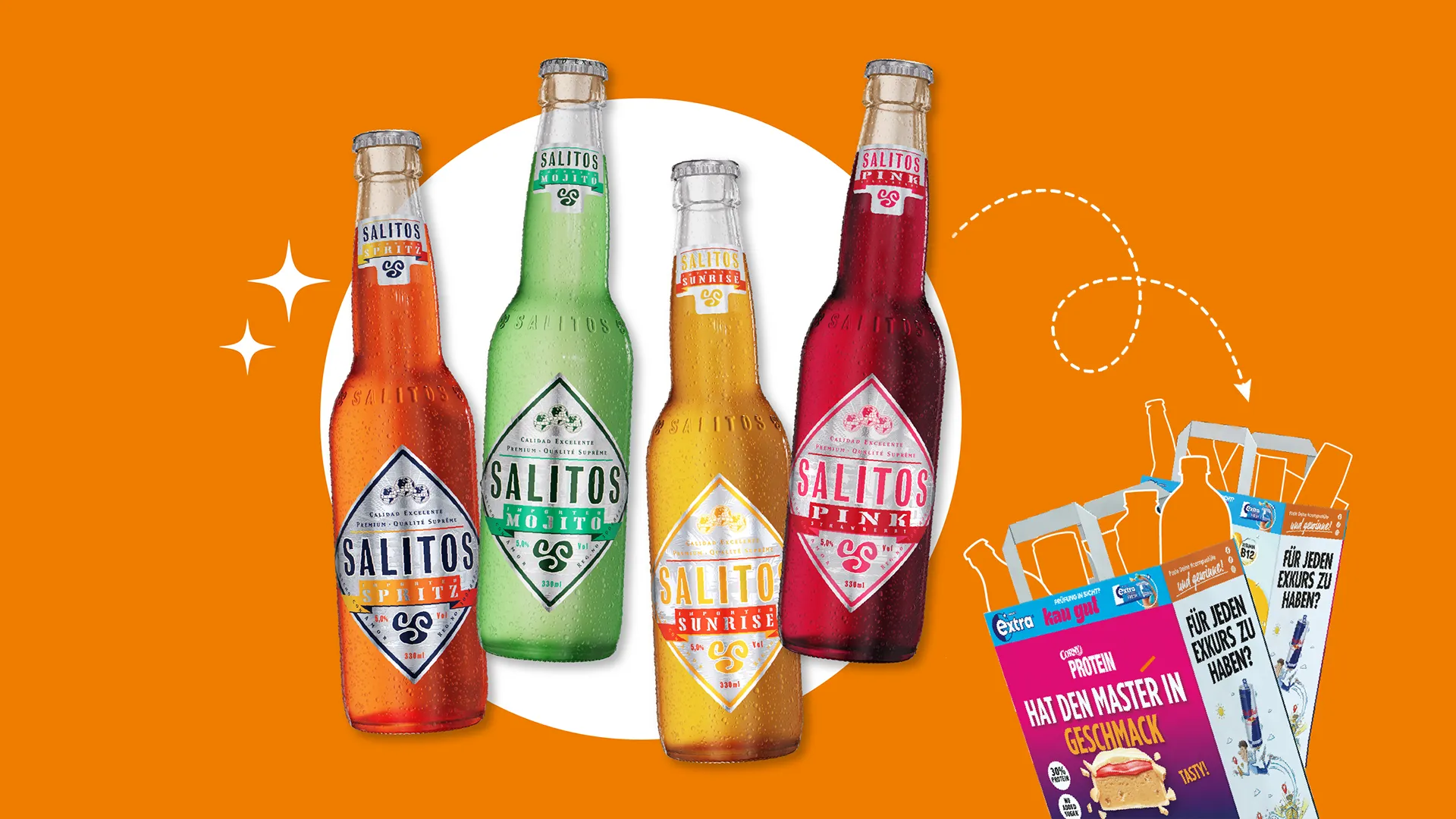 SALITOS bringt 180.000 Flaschen in die CAMPUS-Tüte® - MBG